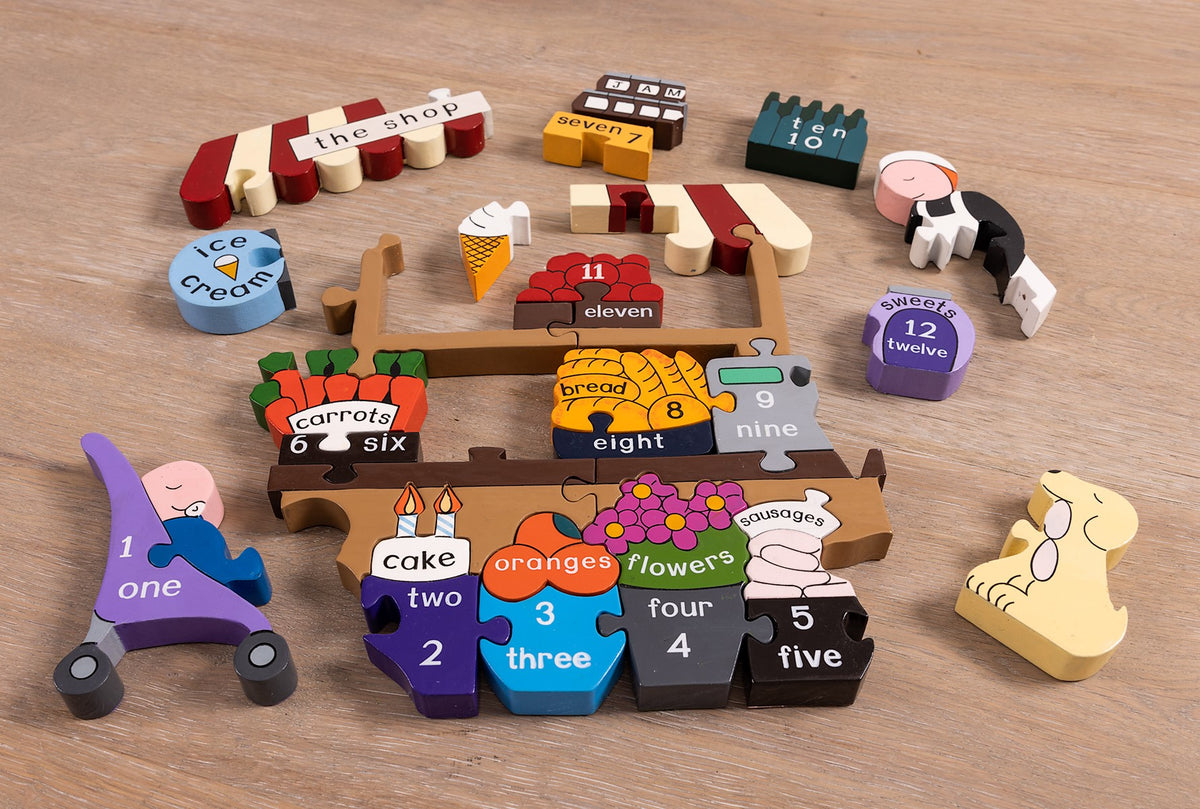 The Shop Jigsaw Puzzle – Alphabet Jigsaws